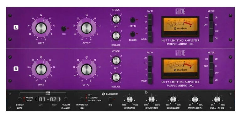 Plugin Allianceオススメ製品紹介♯3「Purple Audio MC77」 | クロサワ楽器店公式ブログ