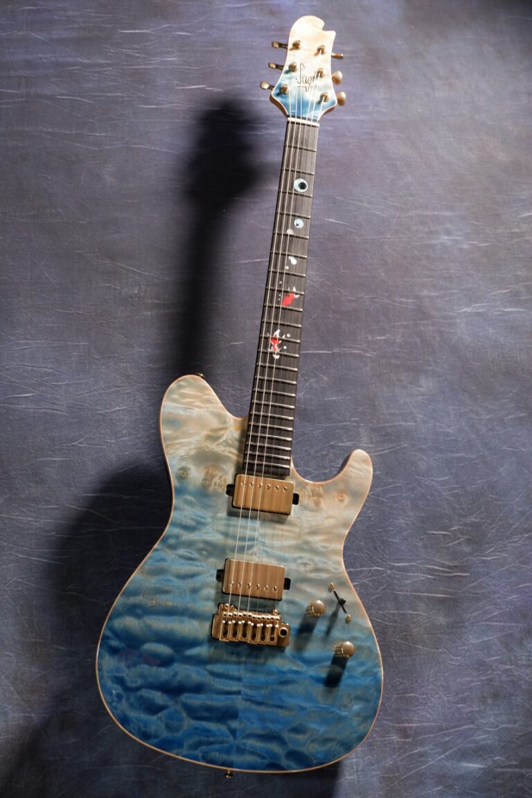 Sugi DS496E EM/AT/A-MAHO2P Gold Fish Inlay Blue | クロサワ楽器店公式ブログ