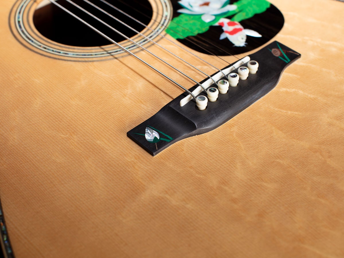 Martin D-45 HARVEY LEACH LOTUS FLOWER | 著名インレイアーティストハービー・リーチ氏とのコラボレーション ...