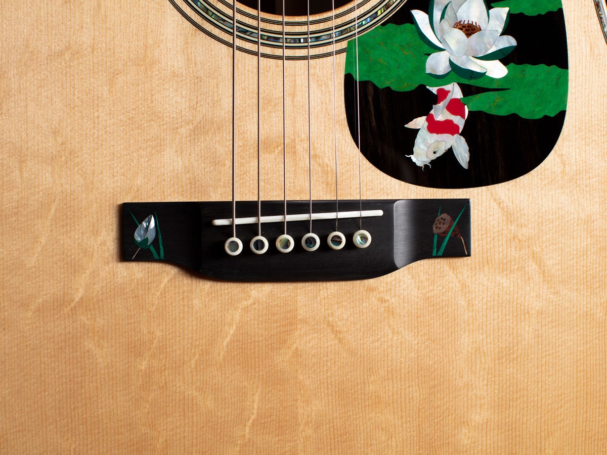 Martin D-45 HARVEY LEACH LOTUS FLOWER | 著名インレイアーティストハービー・リーチ氏とのコラボレーション ...