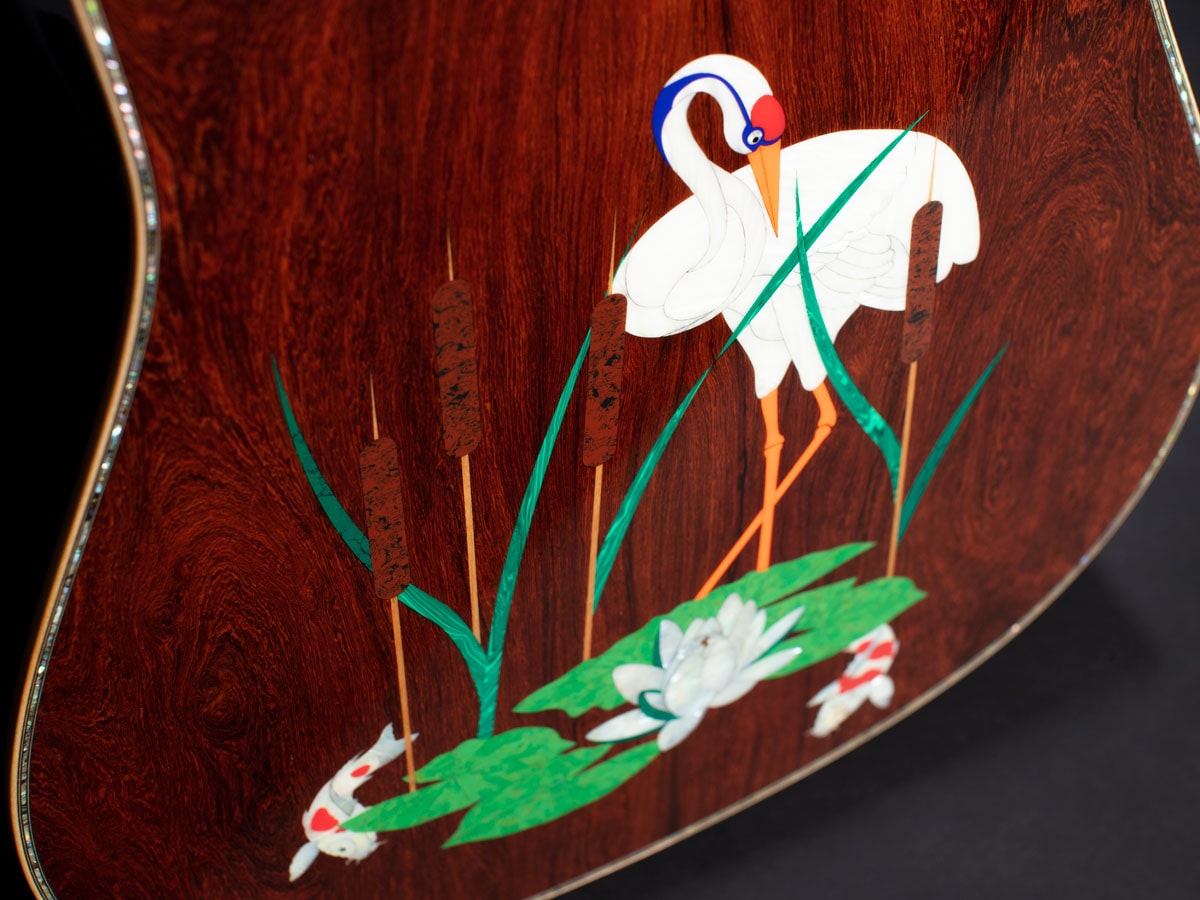 Martin D-45 HARVEY LEACH LOTUS FLOWER | 著名インレイアーティストハービー・リーチ氏とのコラボレーション ...