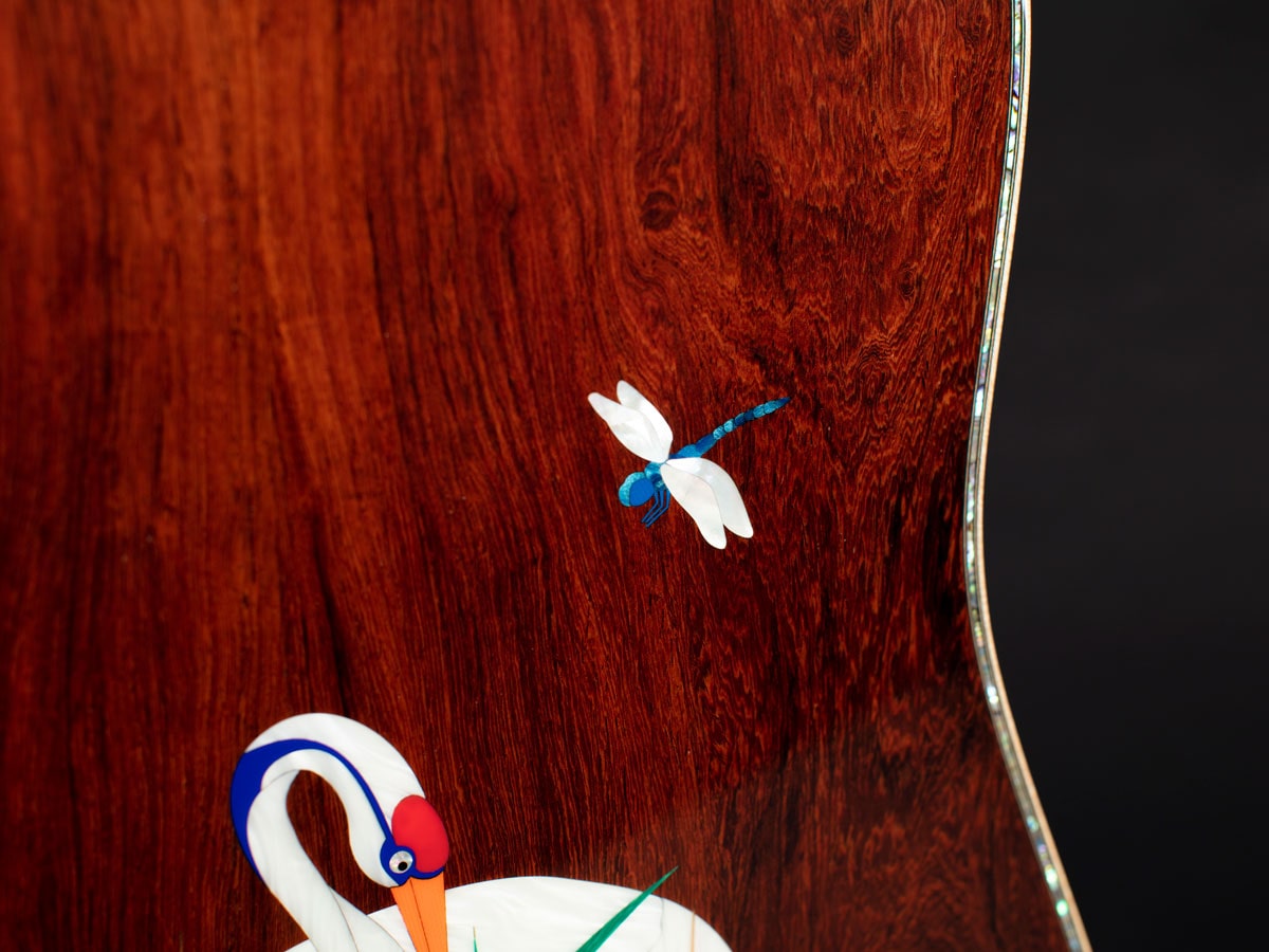 Martin D-45 HARVEY LEACH LOTUS FLOWER | 著名インレイアーティストハービー・リーチ氏とのコラボレーション ...