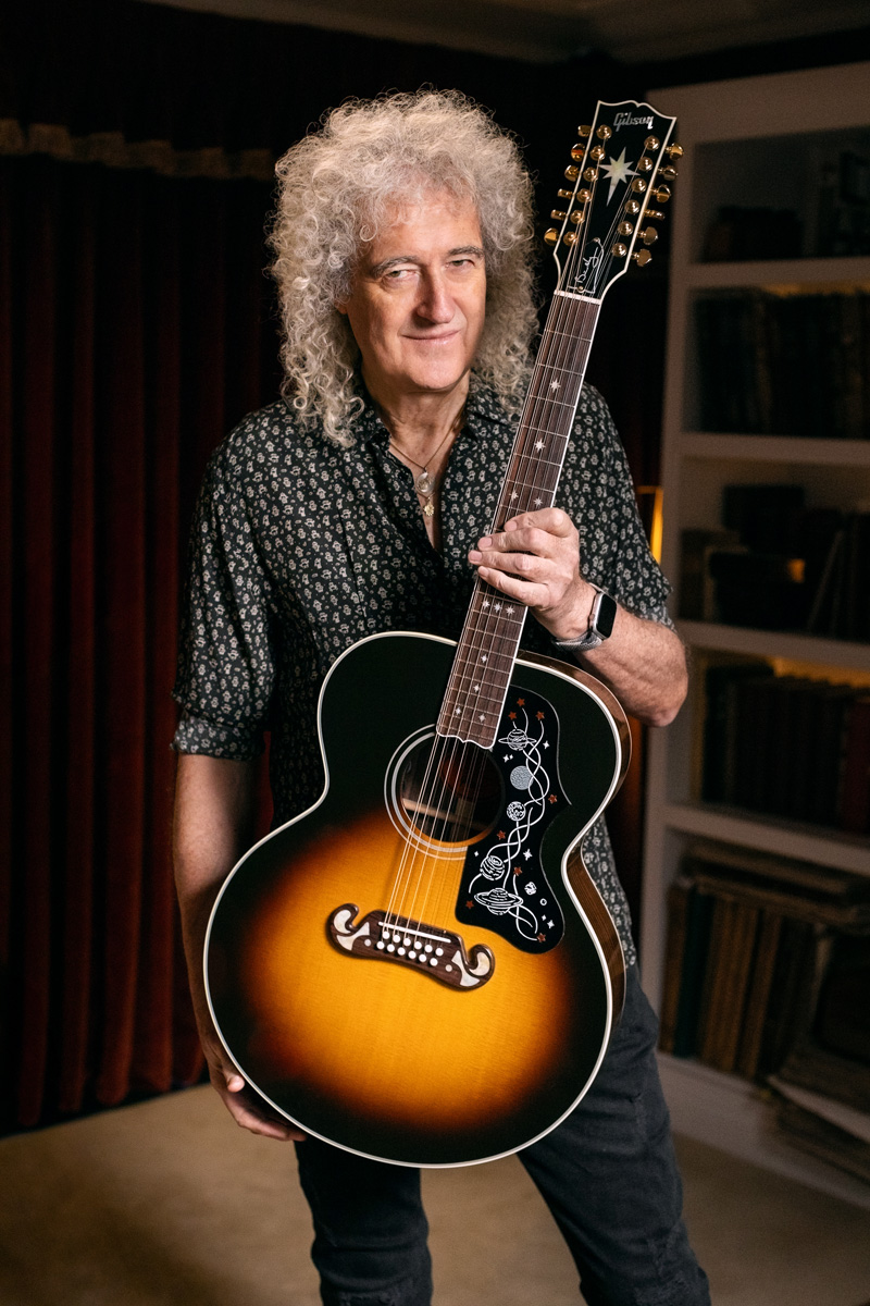 Gibson Custom Brian May SJ-200 12-String, Vintage Sunburst | G-CLUB TOKYO